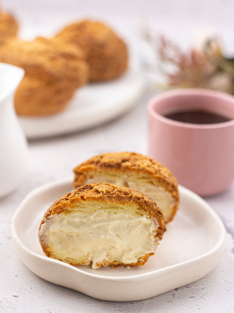 Gluten-free Vanilla Choux (Box of 2) – Fitness Bakery